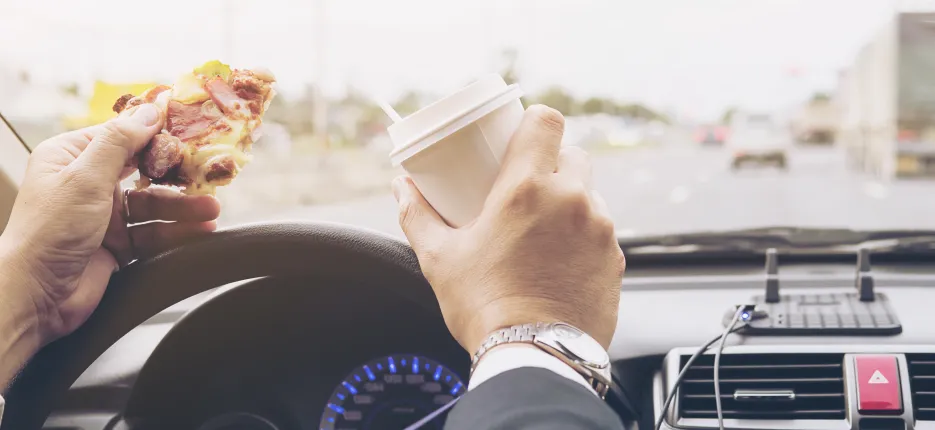 Is eating and drinking while driving dangerous? | Miller, Rosnick, D ...